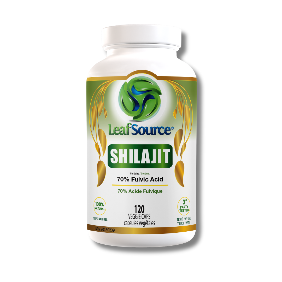 SHILAJIT Capsules 70% Fulvic Acids 30% Humic Acids LeafSource® (formal ...
